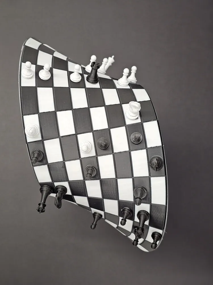Mobius Strip Chess Board by Magmabow MakerWorld: Download Free 3D Models
