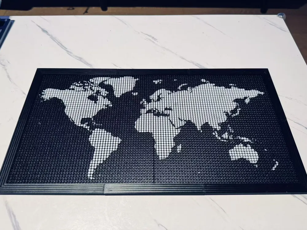 Markable World Map by lueashes MakerWorld: Download Free 3D Models