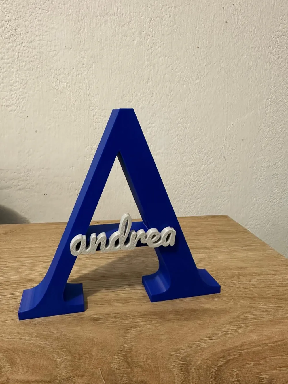 Customizable Parametric Model Name+Letter by StampaDesign3D MakerWorld ...