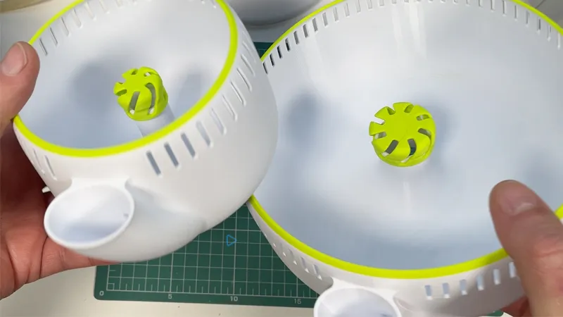 Vortex Fruit Washer (Size L) - Free 3D Print Model - MakerWorld