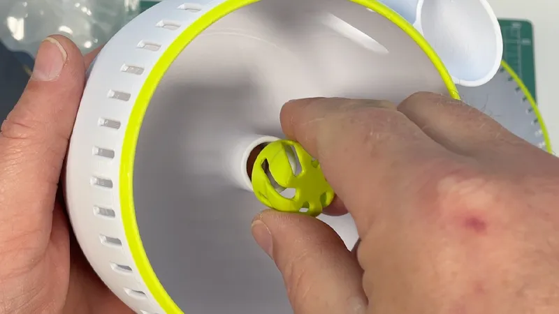 Vortex Fruit Washer (Size L) - Free 3D Print Model - MakerWorld