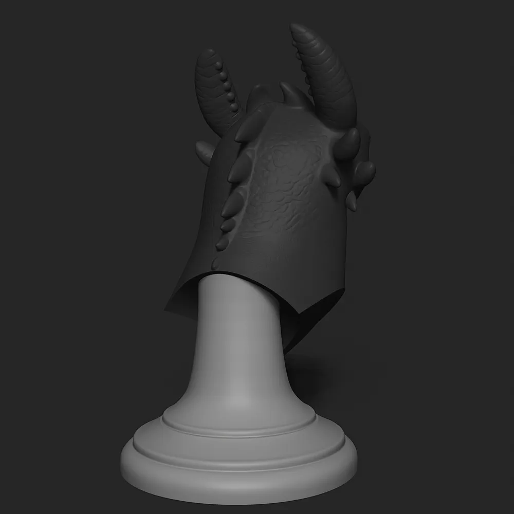 Toothless Night Fury – Playful Bust STL - Free 3D Print Model - MakerWorld