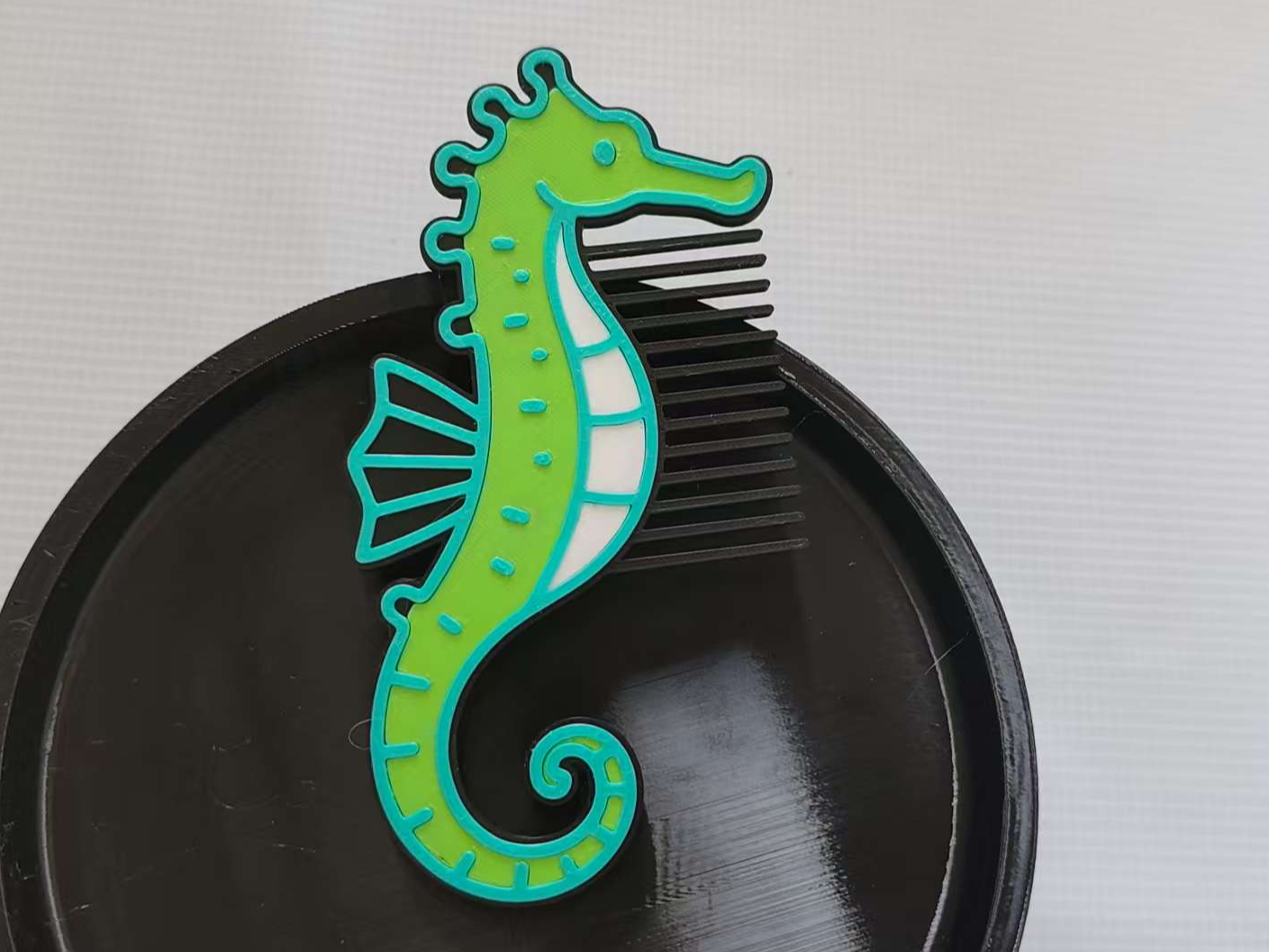 Lovely Seahorse Comb by 小杨-3D MakerWorld: Download Free 3D Models