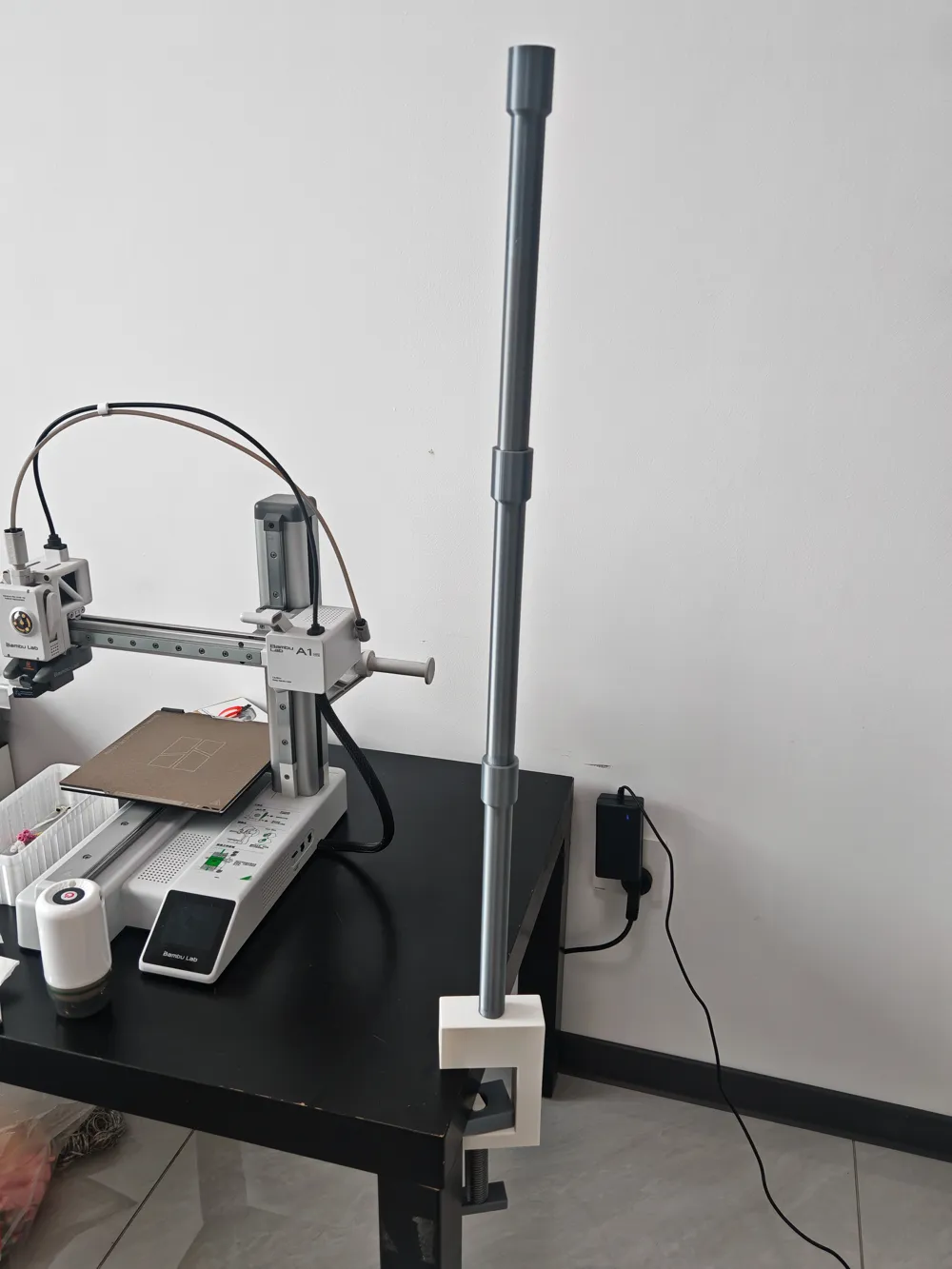 Clamp-on Lamp Post for Stalls, Camping Vehicles, IGT Tactical Tables ...