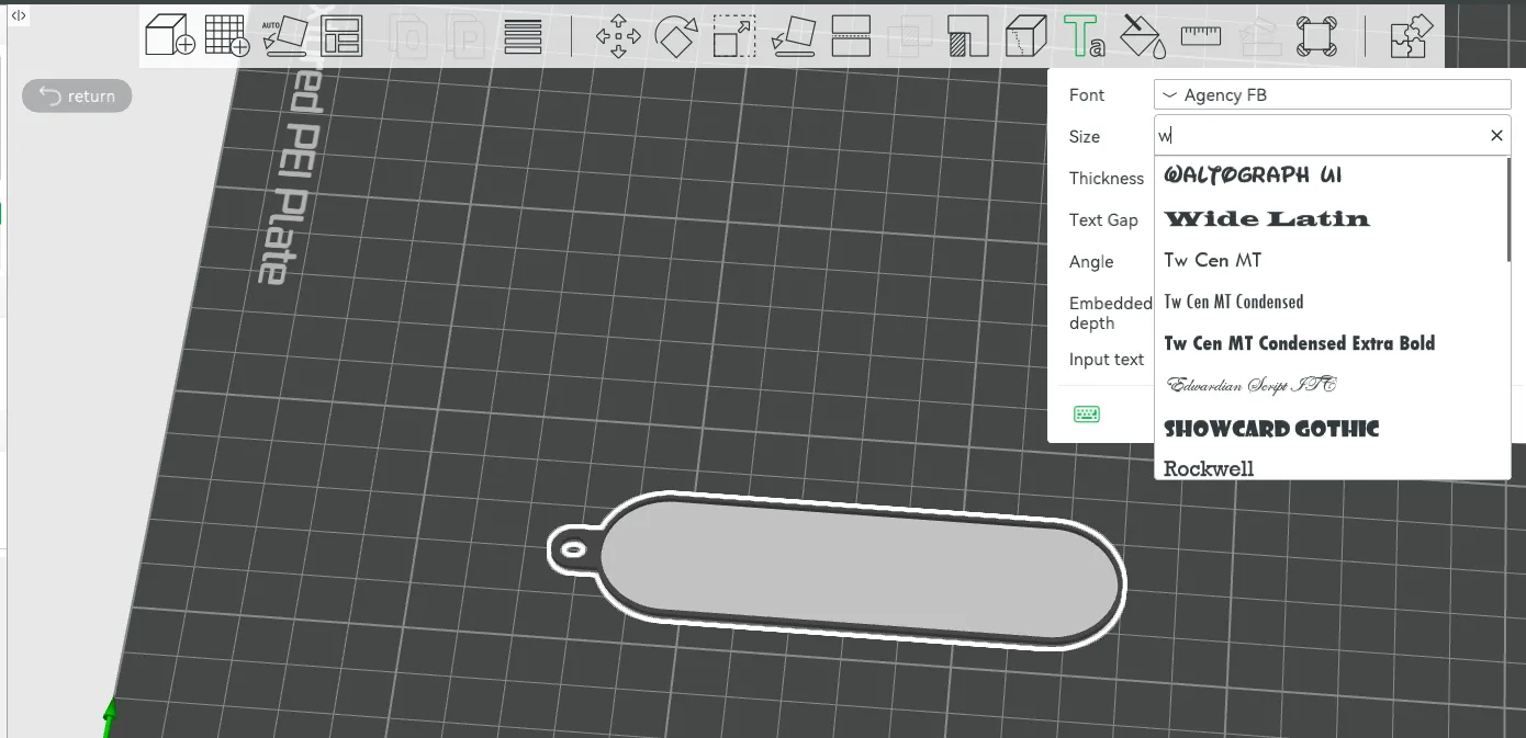 Disney Font (Waltograph) - Downloadble Font - Free 3D Print Model ...