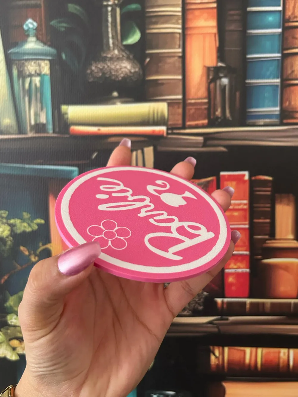 Barbie Coaster by emine MakerWorld: Download Free 3D Models