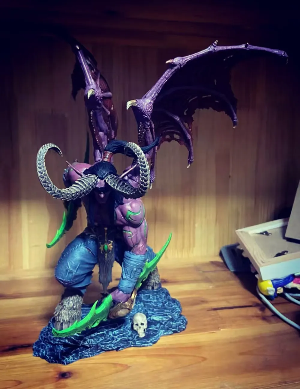 Warcraft Demon Hunter Illidan Stormrage A1 mini perfect print file ...