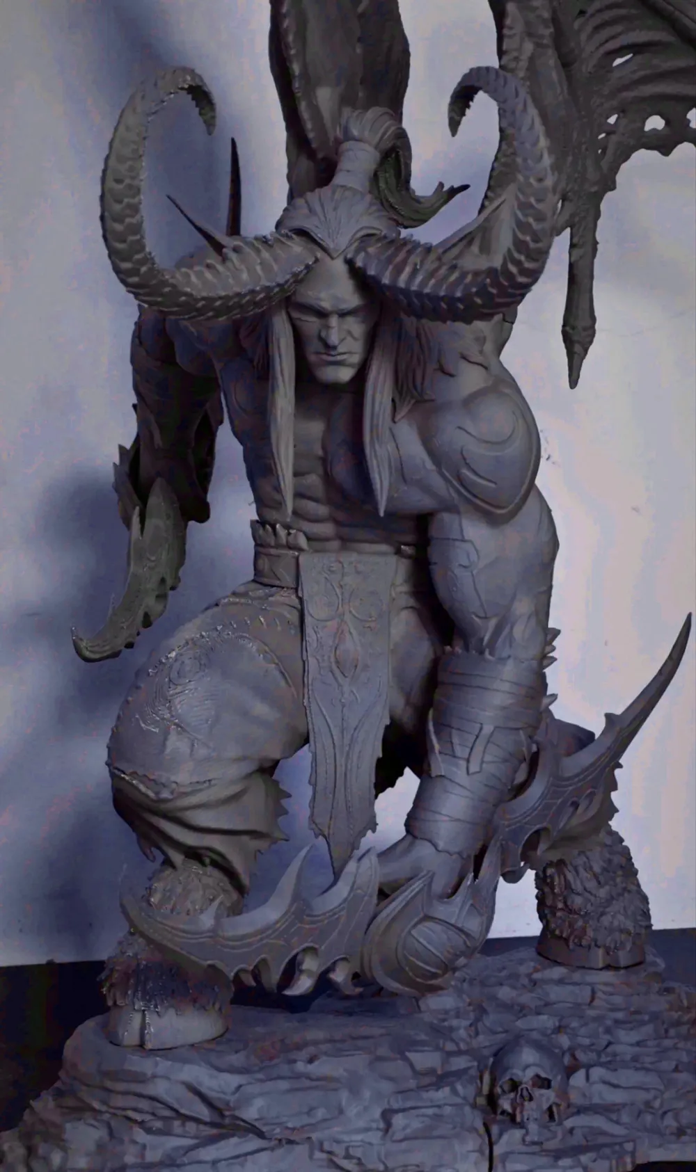 Warcraft Demon Hunter Illidan Stormrage A1 mini perfect print file ...