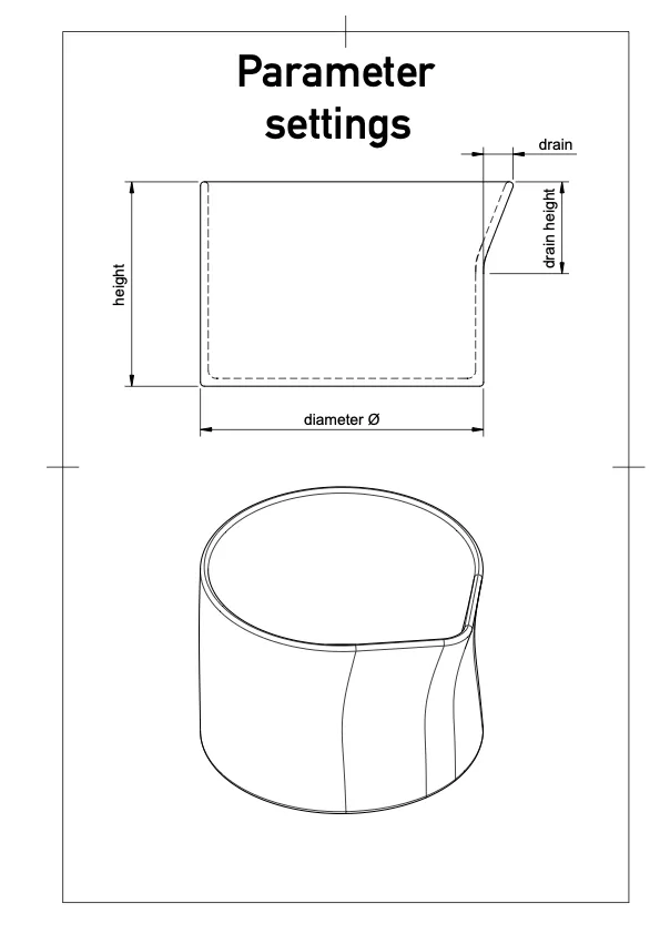 Customizable Pouring Cup with Spout – Fusion 360 by DanMat MakerWorld ...