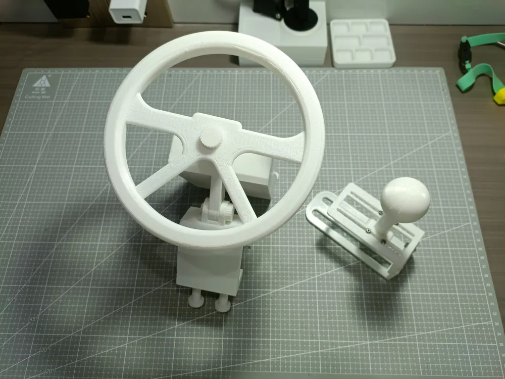 Euro Truck Simulator 2 Steering Wheel Simulator by QmQ MakerWorld ...
