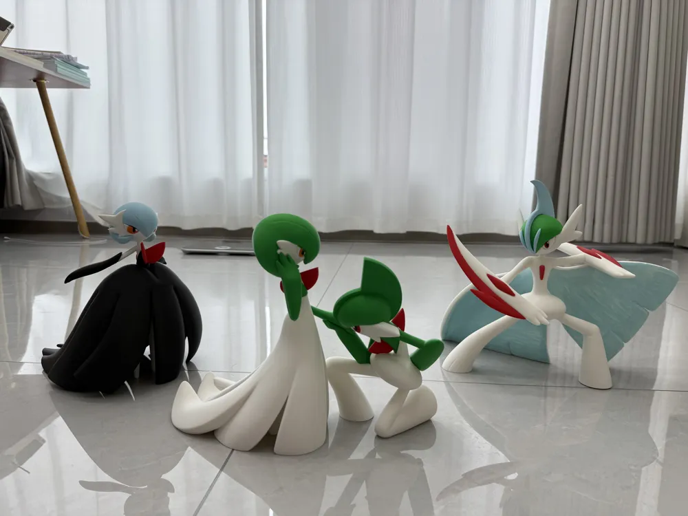 Mega Gardevoir! (Shiny) - Free 3D Print Model - MakerWorld