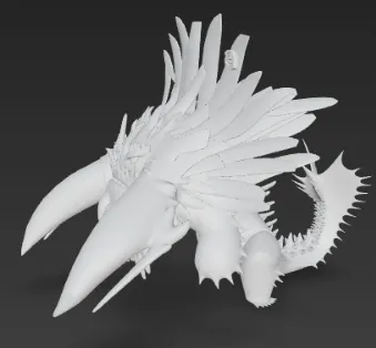 HTTYD Hideous Zippleback Big Head by Jhonny MakerWorld: Download Free ...