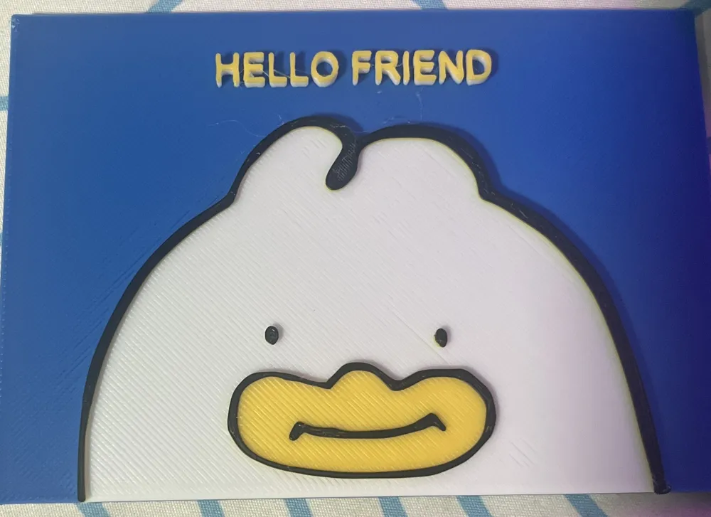 Hallo Freund Karte von Kpop Dämonenjägern KEIN AMS von Cade Wolf ...