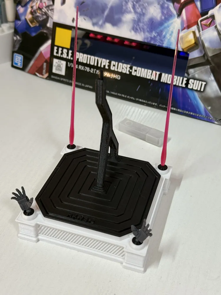 Base de exhibición para Gundam por 阿文不吃辣6 MakerWorld: Descarga Modelos 3D Gratuitos