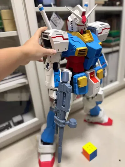 One meter tall Gundam chest by user_3444289592 MakerWorld: Download ...