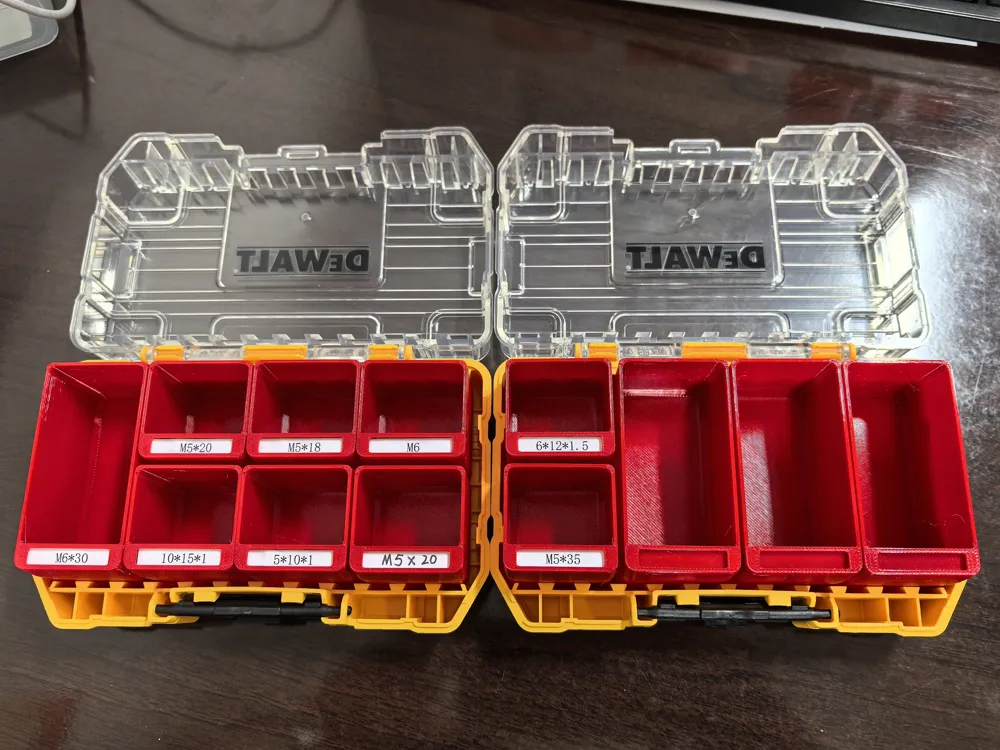 DeWalt Part Organizer Insert Boxes by 煤灰老精灵 MakerWorld: Download Free ...