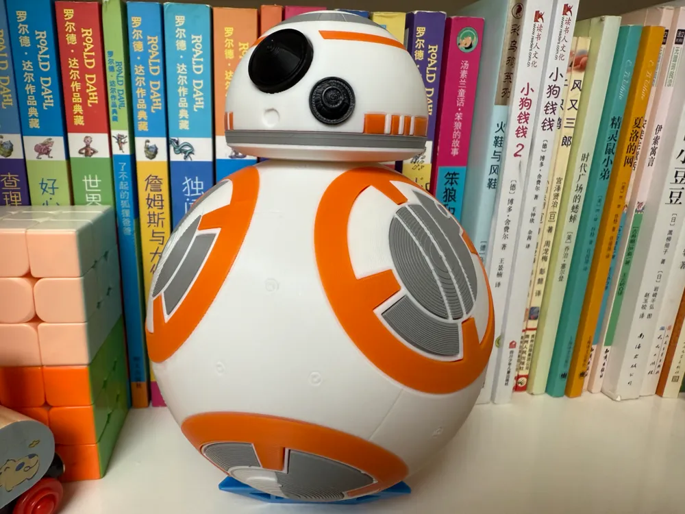 BB-8 Star Wars Classic Character Robot - Free 3D Print Model - MakerWorld