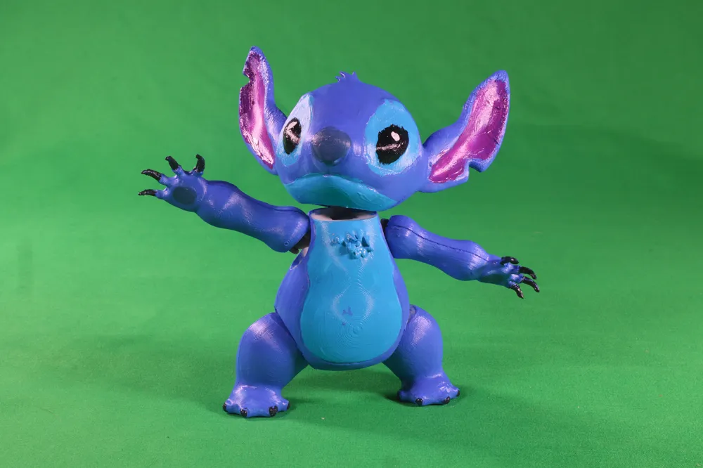 Stitch Articulated Figure by Direct Designs net MakerWorld: Download ...