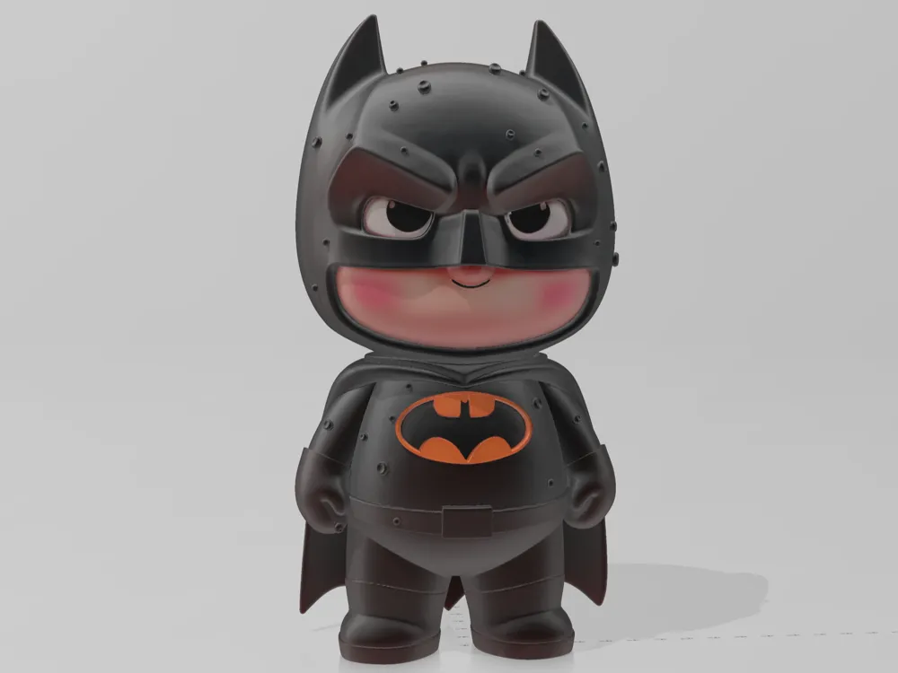 Chibi Batman 3D Model by user_1963556440 MakerWorld: Download Free 3D ...