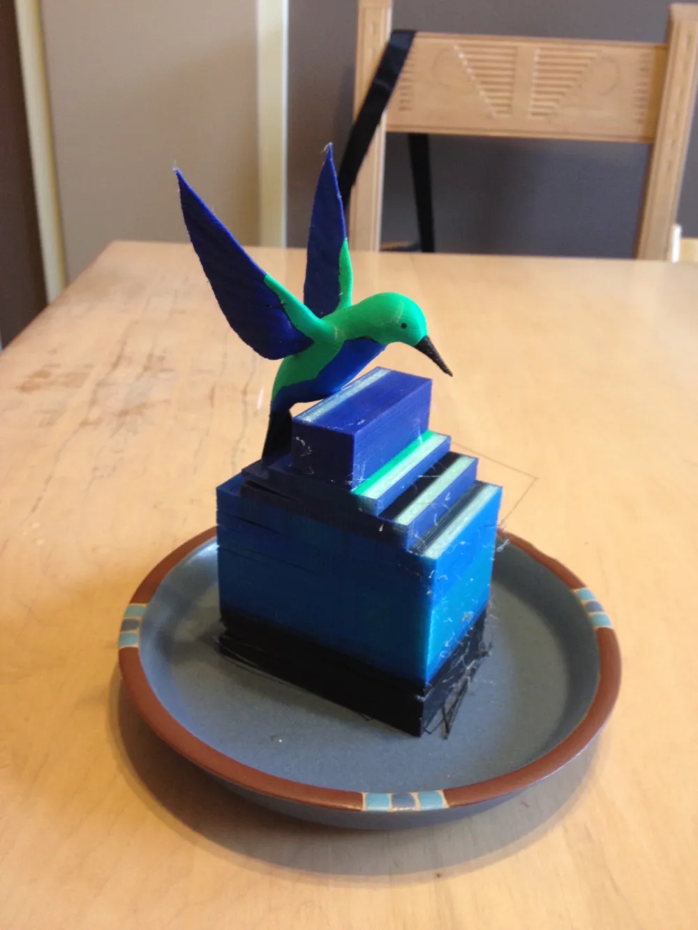 multi color hummingbird - Free 3D Print Model - MakerWorld
