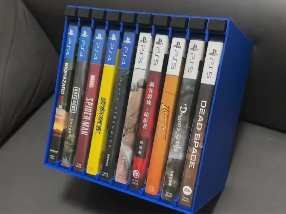 PS4/PS5 Game Pop-Up Storage Box by ONES-RECORDS MakerWorld: Download Free 3D Models