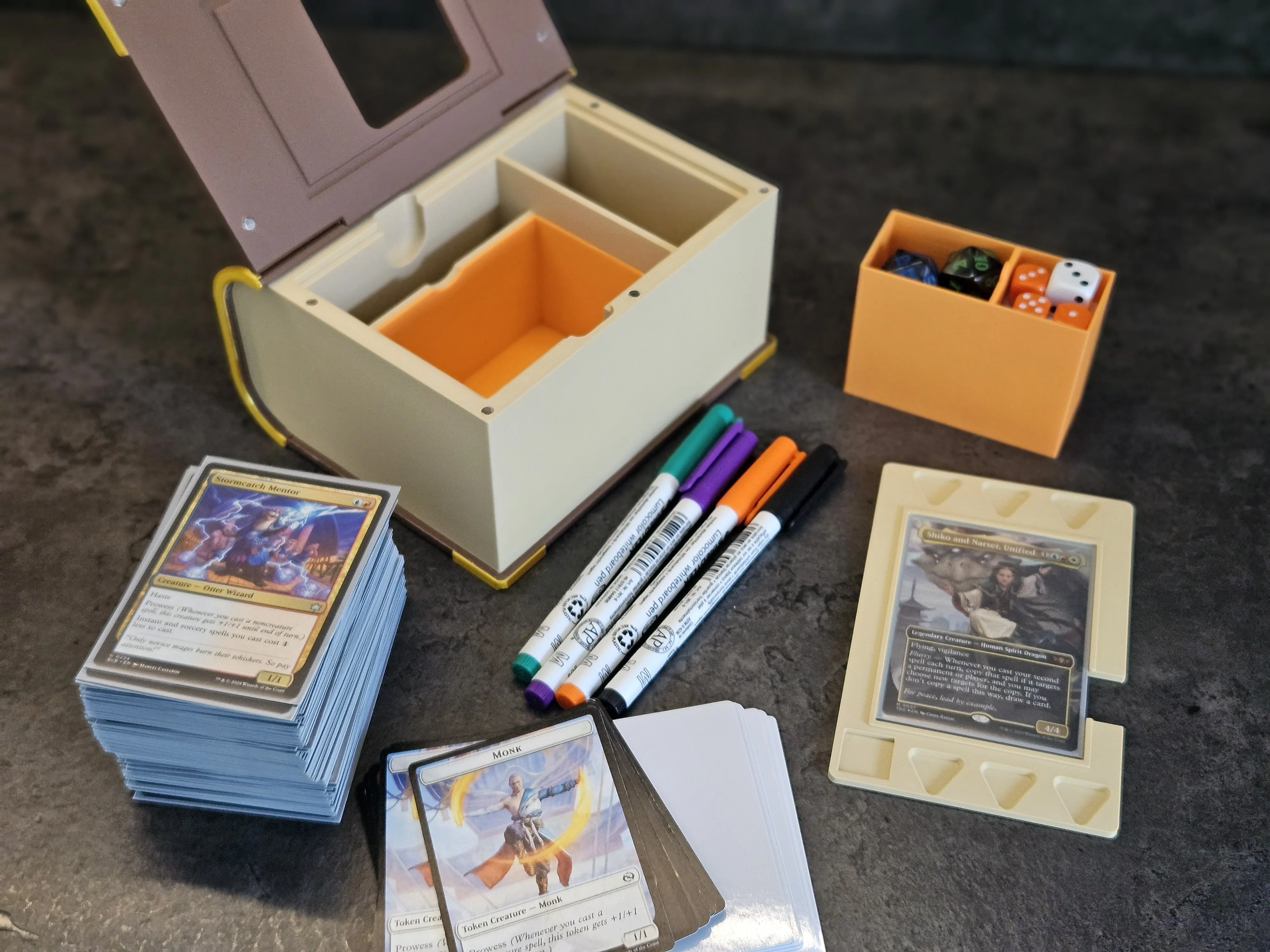 Spellbook - MTG Commander Deck Box - Free 3D Print Model - MakerWorld