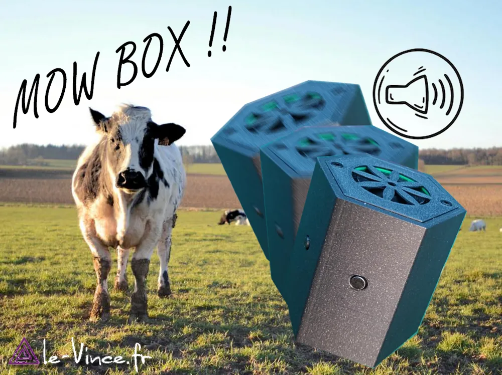 electronic moo box by le-Vince.fr MakerWorld: Download Free 3D Models