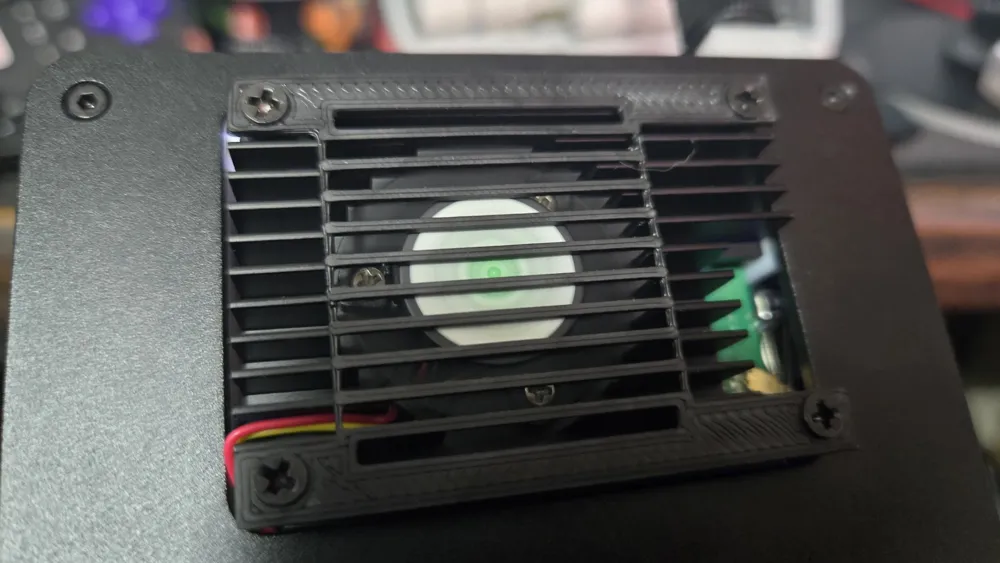 Simple fan grill for Raspberry Pi CM5 heatsink/fan by ludothegreat ...
