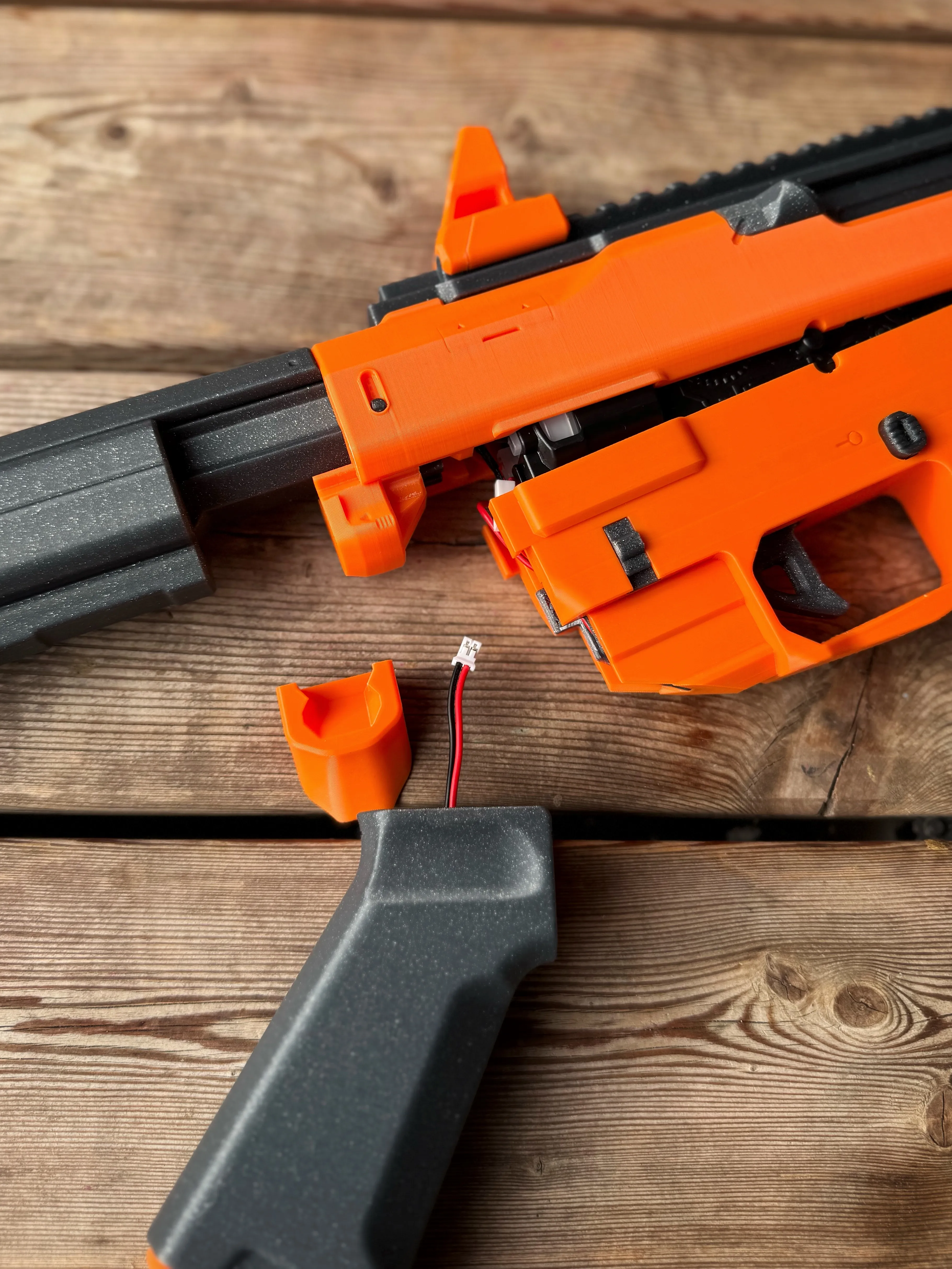 Arca Ignis Rifle - Modular Waterpistol Kit - Free 3D Print Model ...