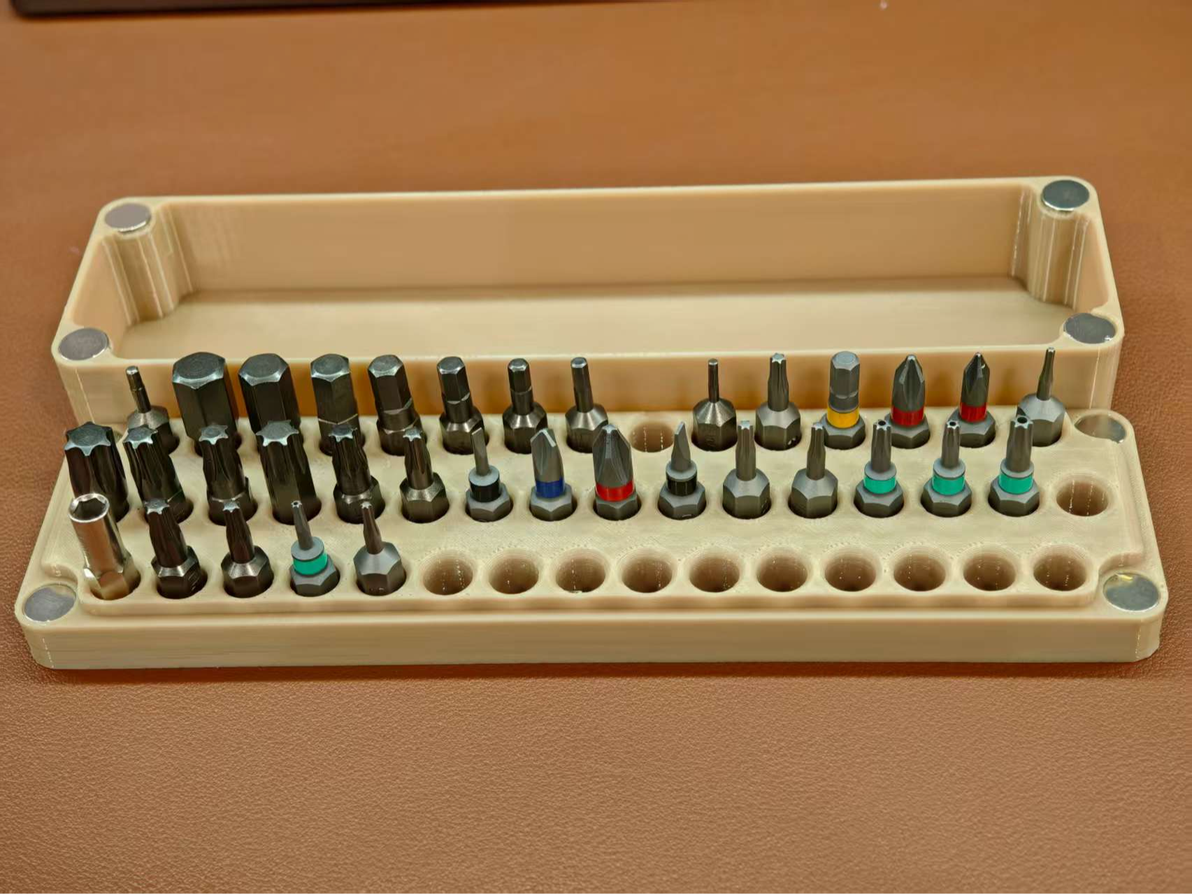 Magnetic Screwdriver Bit Storage Box by user_2277214344 MakerWorld ...
