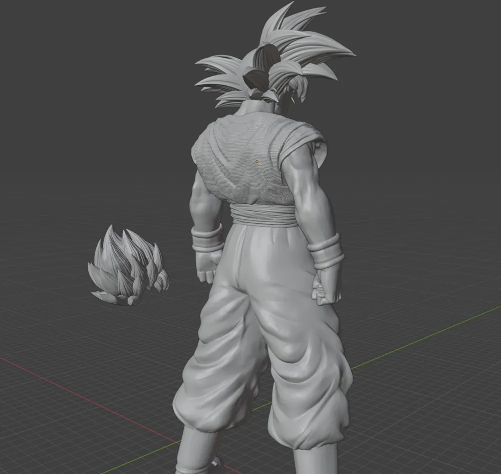 Life-Size Goku Nemek Dragon Ball Iconic Figure - Free 3D Print Model ...