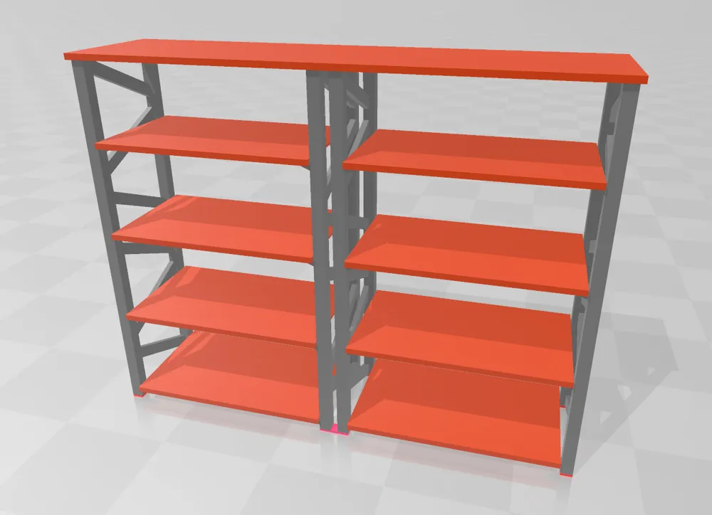 MODULAR SHELVING by mirenirati MakerWorld: Download Free 3D Models