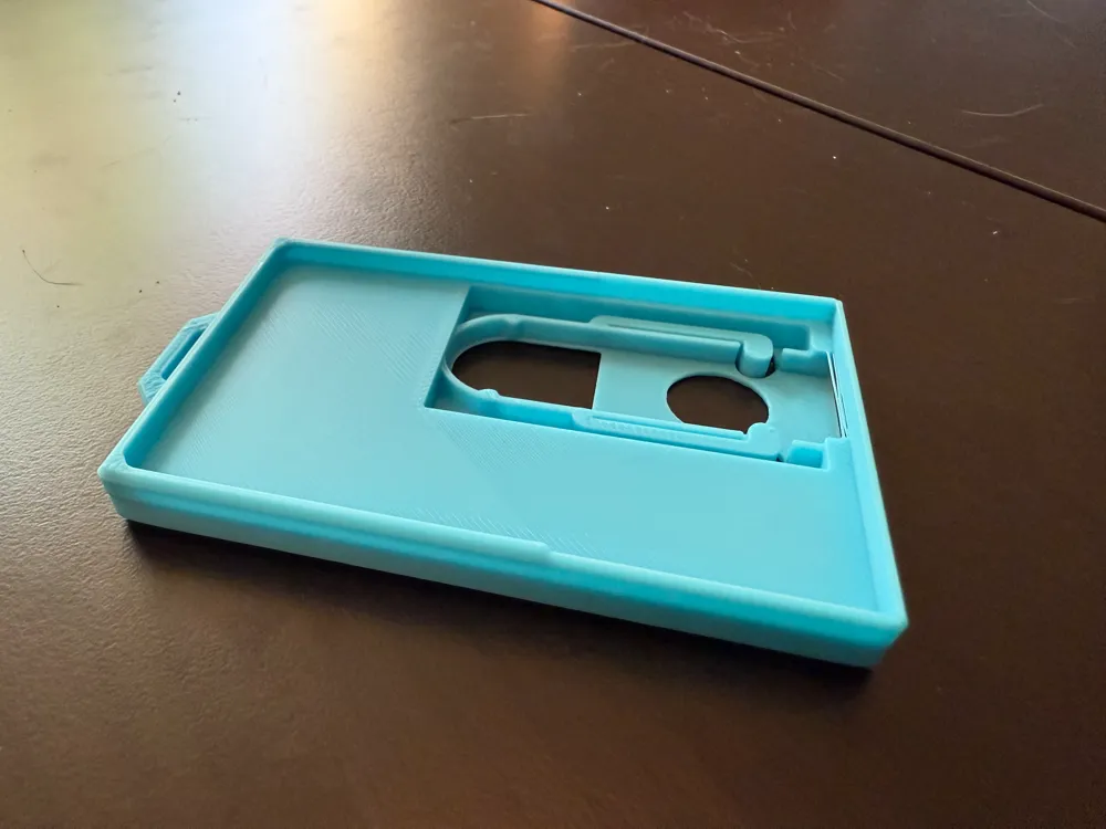 ID Card Holder with Yubikey Slot (Thicker Badges) Remixed by ...