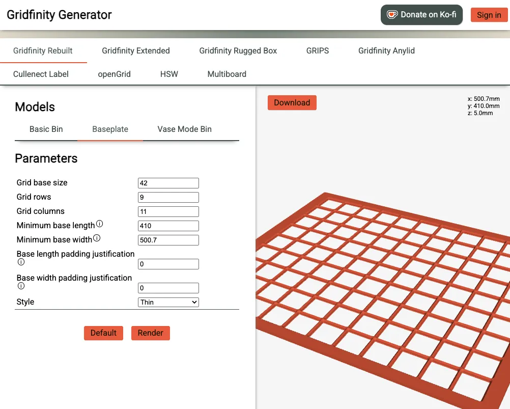 Gridfinity Spice Drawer by not your mom MakerWorld: Download Free 3D Models