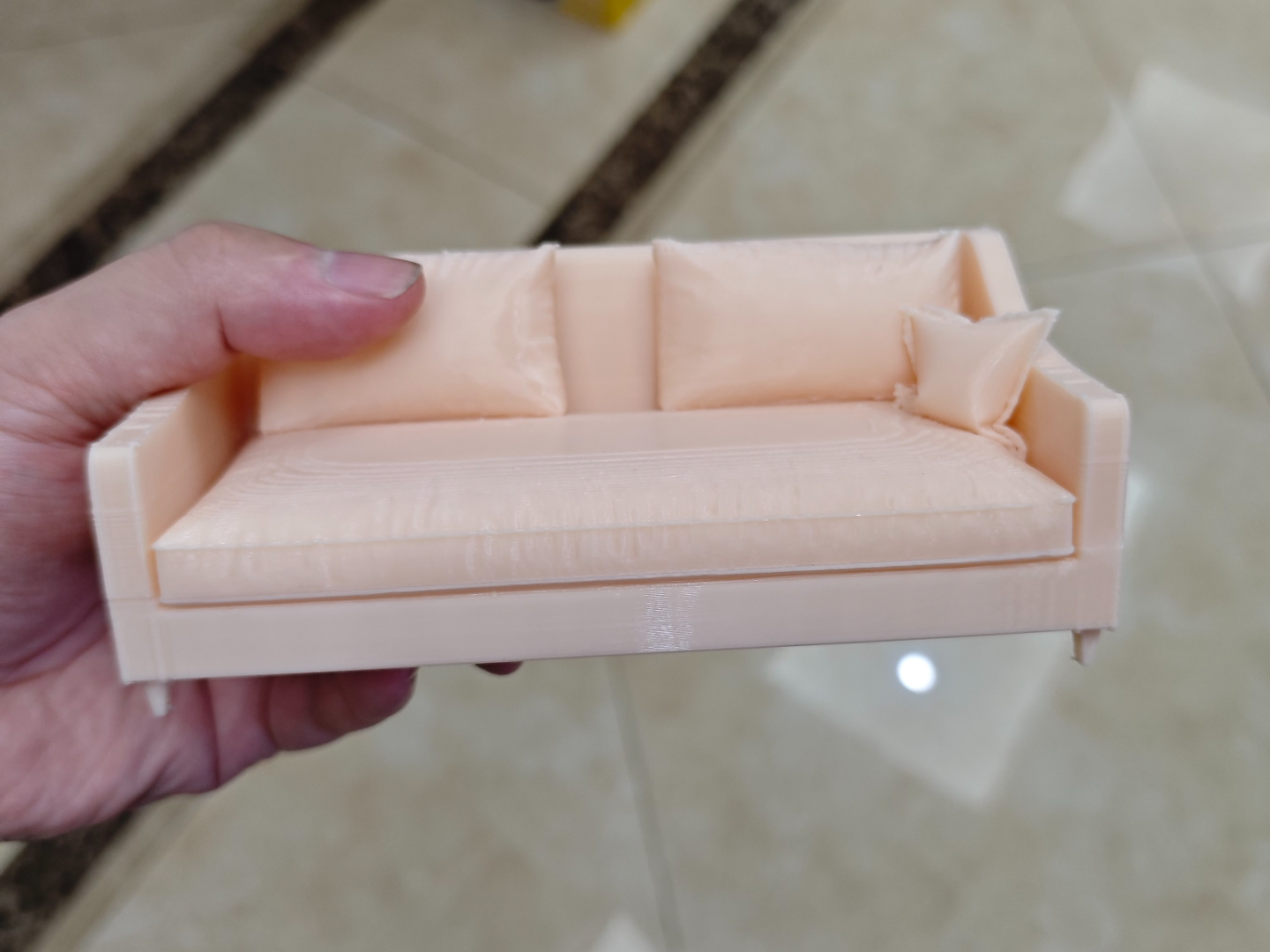 DIY miniature furniture set for diorama making, including tables, chairs, and sofas. Optimized ...