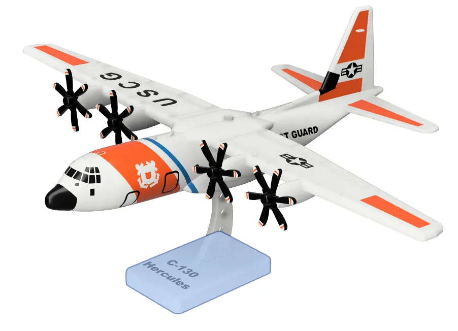 HC-130 USCG Plane Kit Card - Free 3D Print Model - MakerWorld