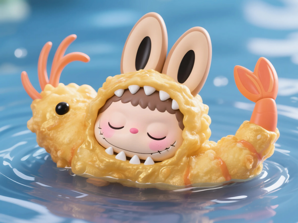Tempura Shrimp Labubu Print-in-Place, for A1 mini by why MakerWorld ...