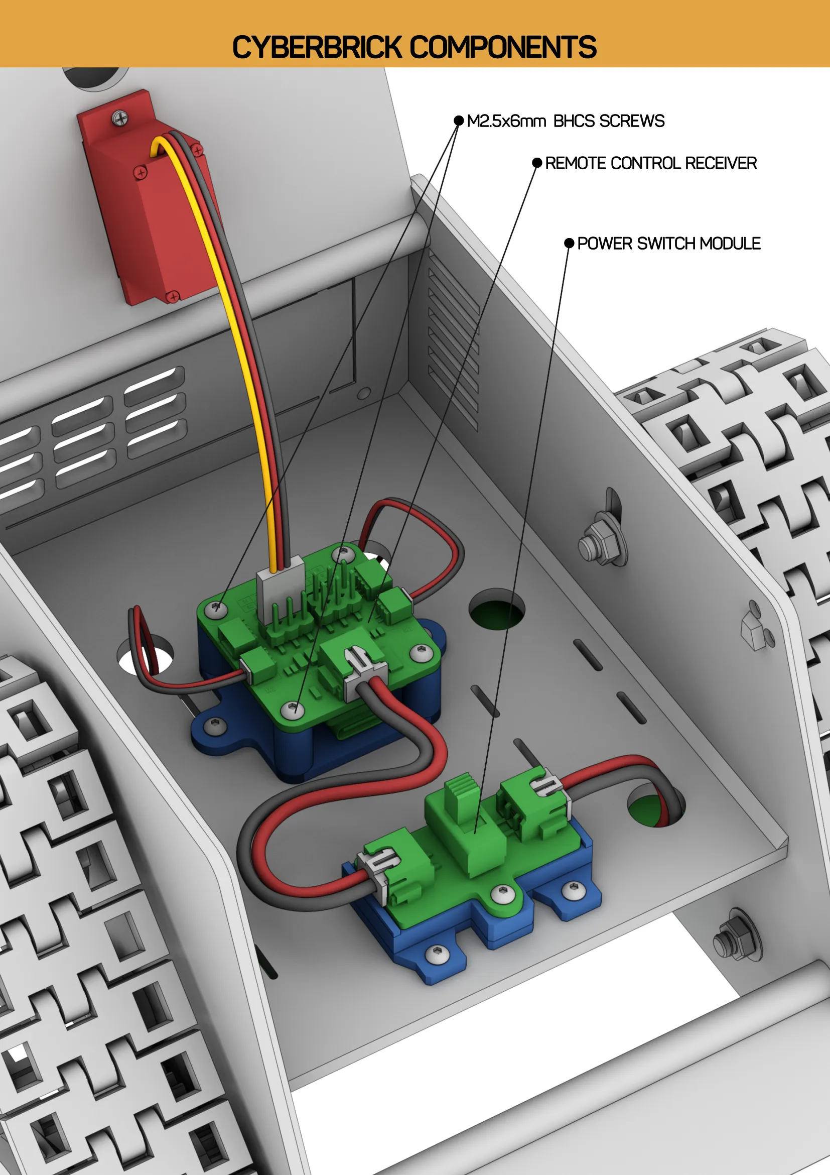 BINO3D ROBOTIC KIT - CYBERBRICK EDITION by MauricioDUARTE MakerWorld: Download Free 3D Models