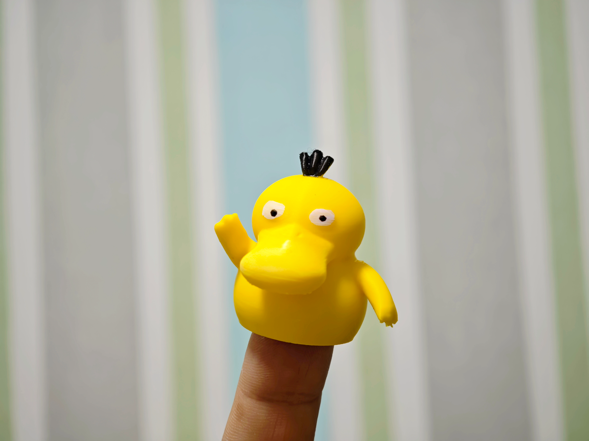Psyduck Finger Puppet Toy by AtamiSquare MakerWorld: Download Free 3D ...