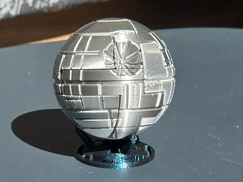 Death Star Puzzle Remixed by Davis_County_Library MakerWorld: Download ...