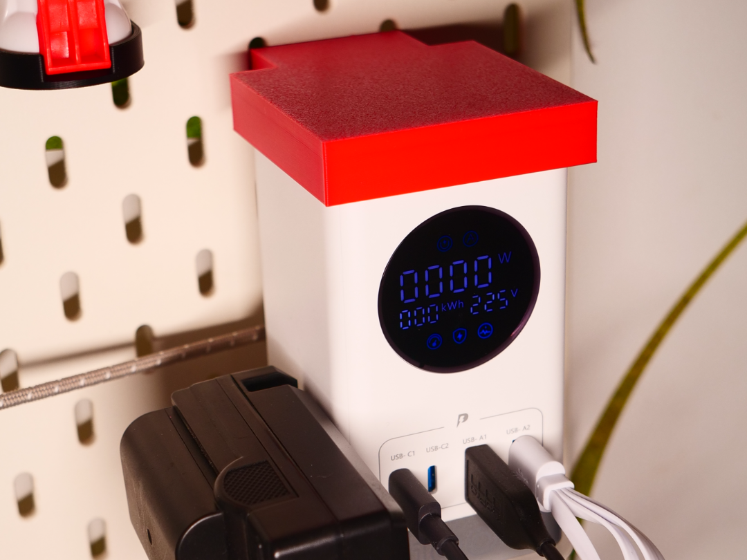 BULL GaN power adapter IKEA pegboard by user_456584109 MakerWorld ...