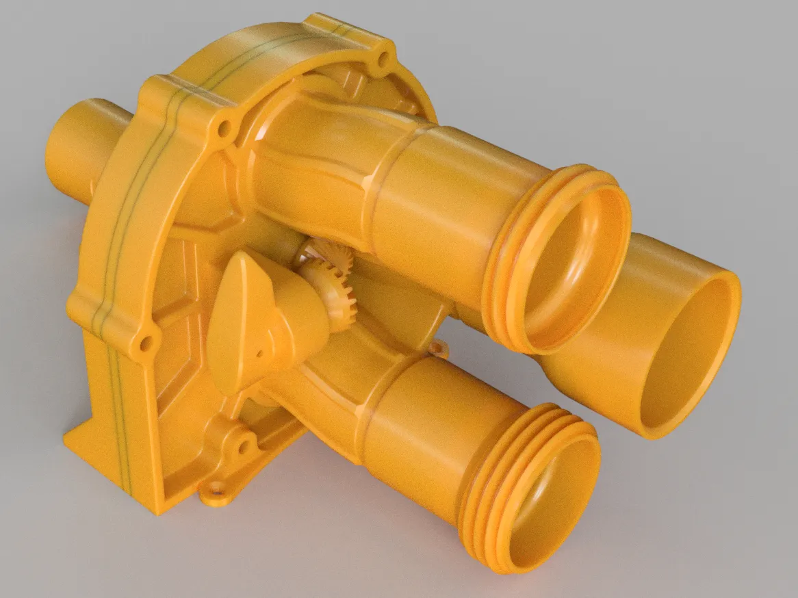 Dust Deputy 3 way blast gate - Free 3D Print Model - MakerWorld