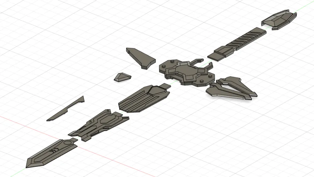 [Transformable Weapon] Armor Hero Xing Tian - Fire Xing Tian Burning ...