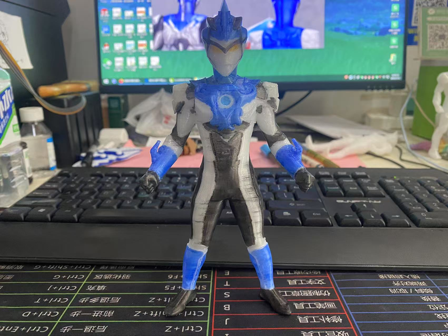 Blue Ultraman by 陌生秋寒 MakerWorld: Download Free 3D Models