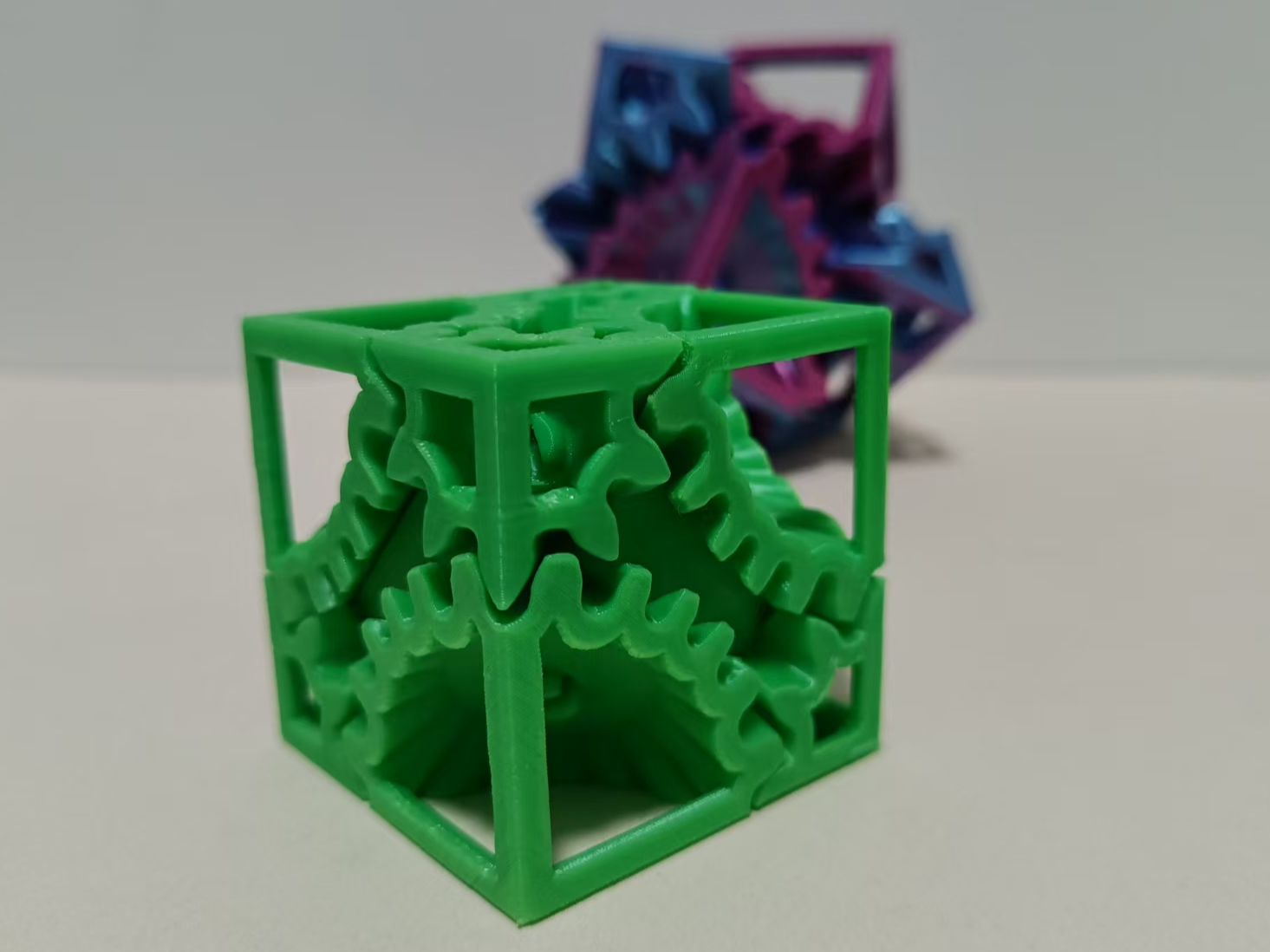 Hollow Rotating Gear Sphere Cube by Chia ho MakerWorld: Download Free ...