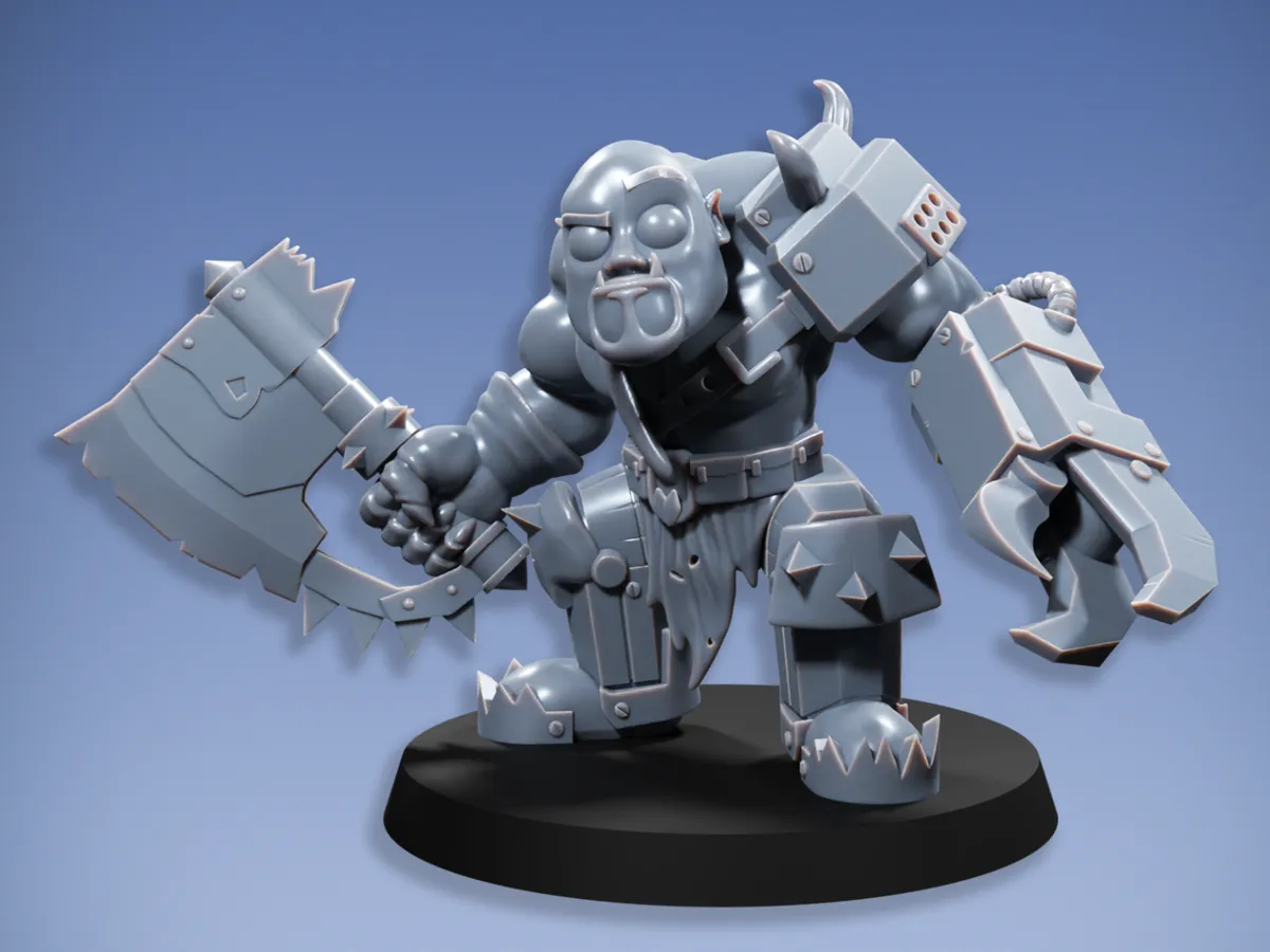 Ork Warboss -Seth the Mad Dok by Seth The Mad Dok MakerWorld: Download ...