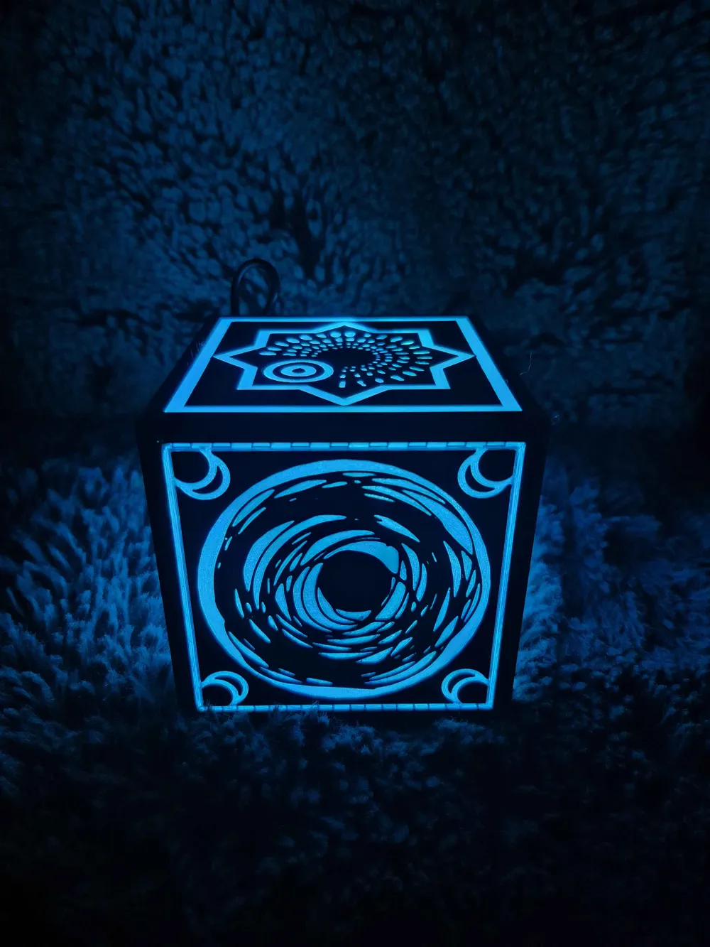 Necrobloxicon Cube Lamp from Pressure - Free 3D Print Model - MakerWorld