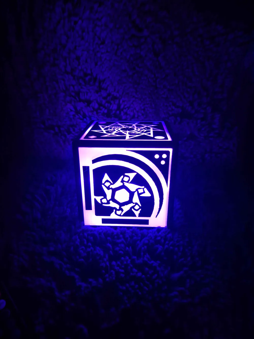 Necrobloxicon Cube Lamp from Pressure - Free 3D Print Model - MakerWorld