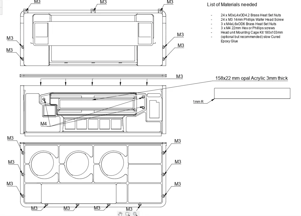 GQ Nissan Patrol Dash Fascia Upgrade - Free 3D Print Model - MakerWorld