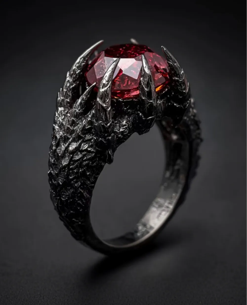 Claw Gem Ring, Demon Ring, Creative Sci-Fi Ring, Magic Ring by xiaoyu ...